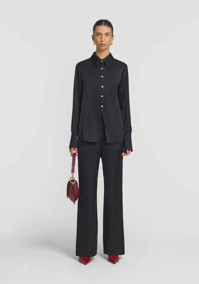 Oracle Shirt IN BLACK | SHIRTING | VIKTORIA & WOODS