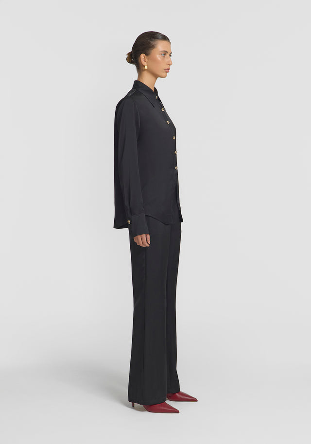Oracle Shirt IN BLACK | SHIRTING | VIKTORIA & WOODS