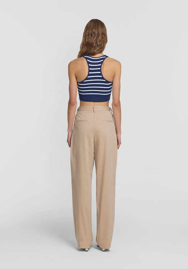 Lyra Crop IN BLACK, WHITE | TOPS | VIKTORIA & WOODS